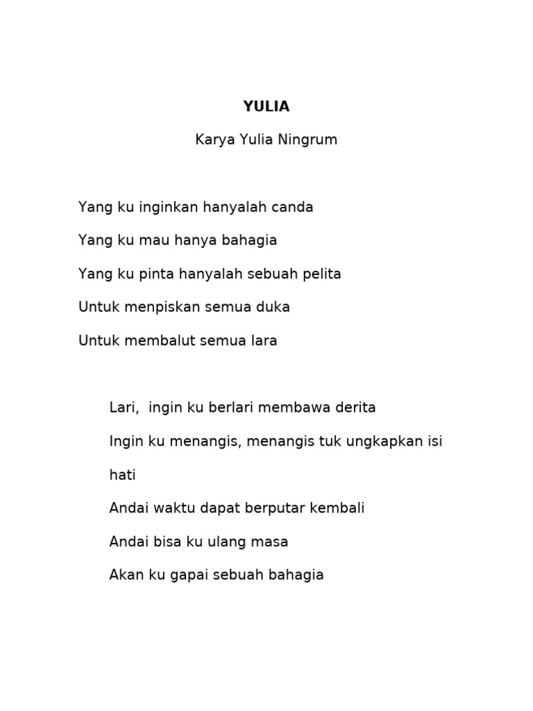 Yulia | PDF