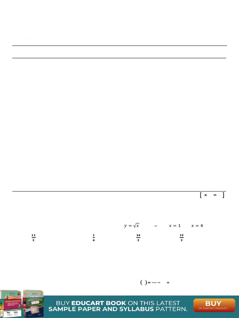2024-25 CBSE Class 12 Applied Maths SQP | PDF