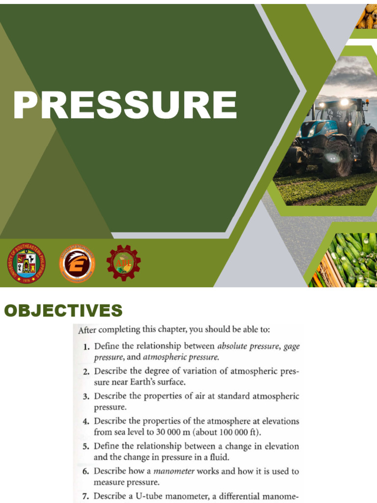 Pressure (Fluid Mechanics) | PDF | Pressure | Pressure Measurement