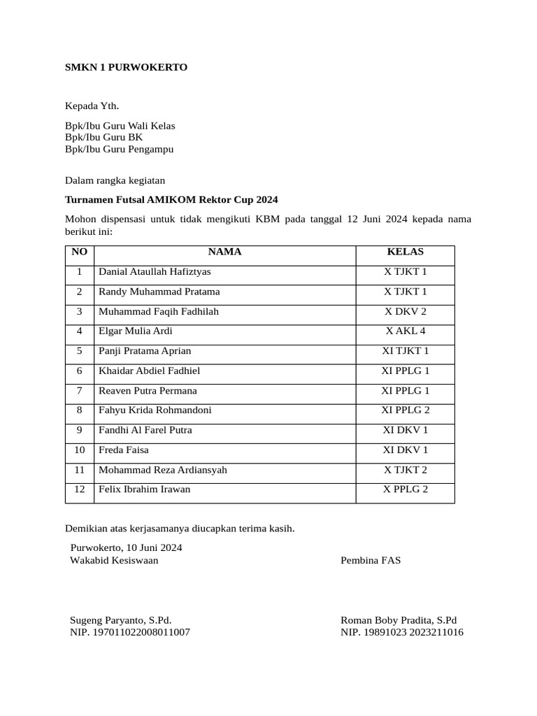 DispenAmikom Rabu | PDF
