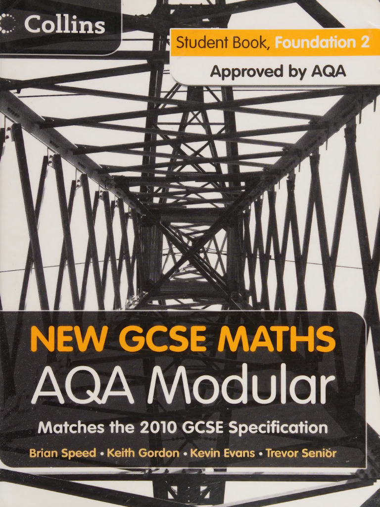 New GCSE Maths. AQA Modular. Student Book. Foundation 2 - 2010 - London ...