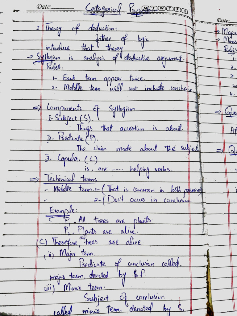 Logic Lectures CHPTR 3 To 5 | PDF