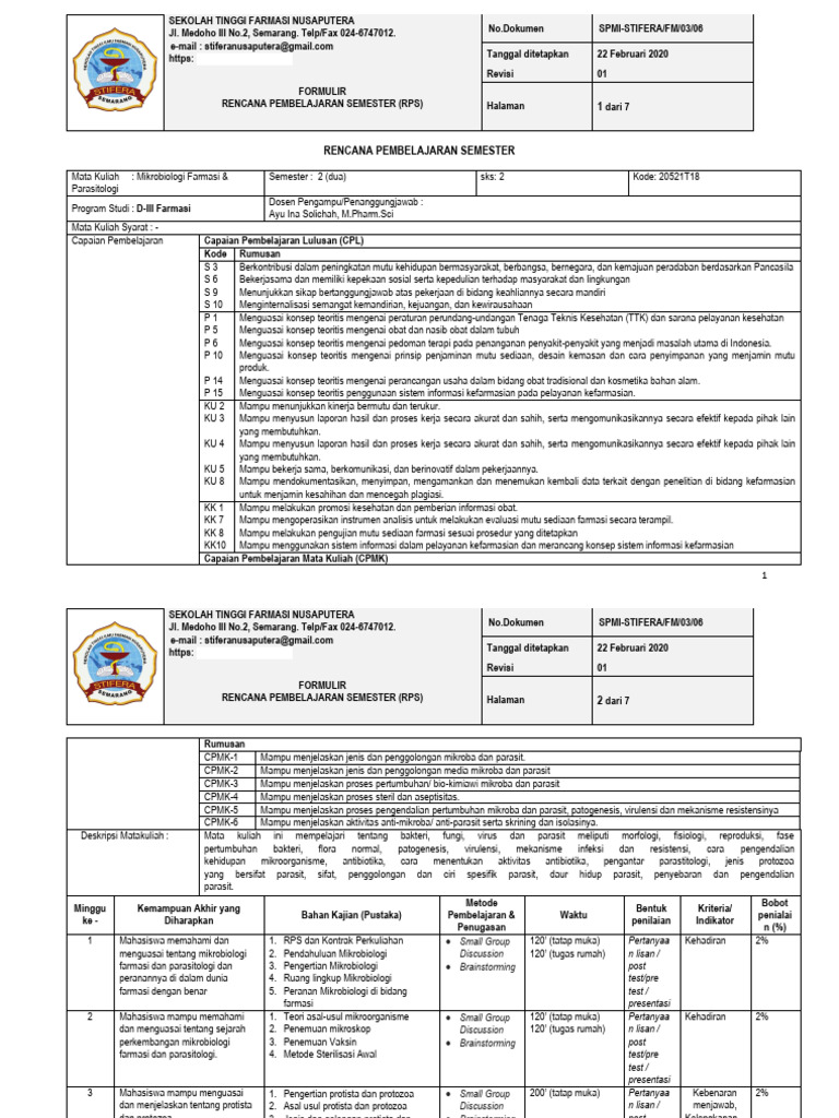 RPS Mikro RPL D3 23-24 | PDF