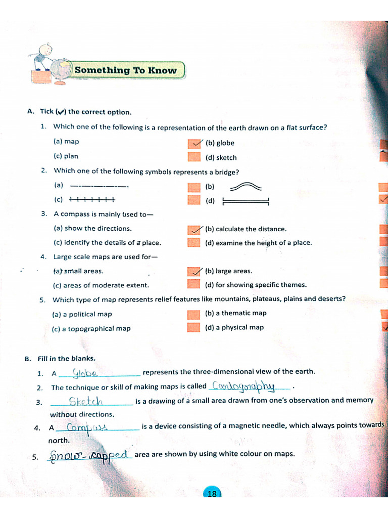 Class VI Geography CH 2. | PDF