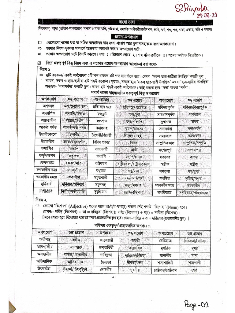 Bangla 2nd Paper | PDF