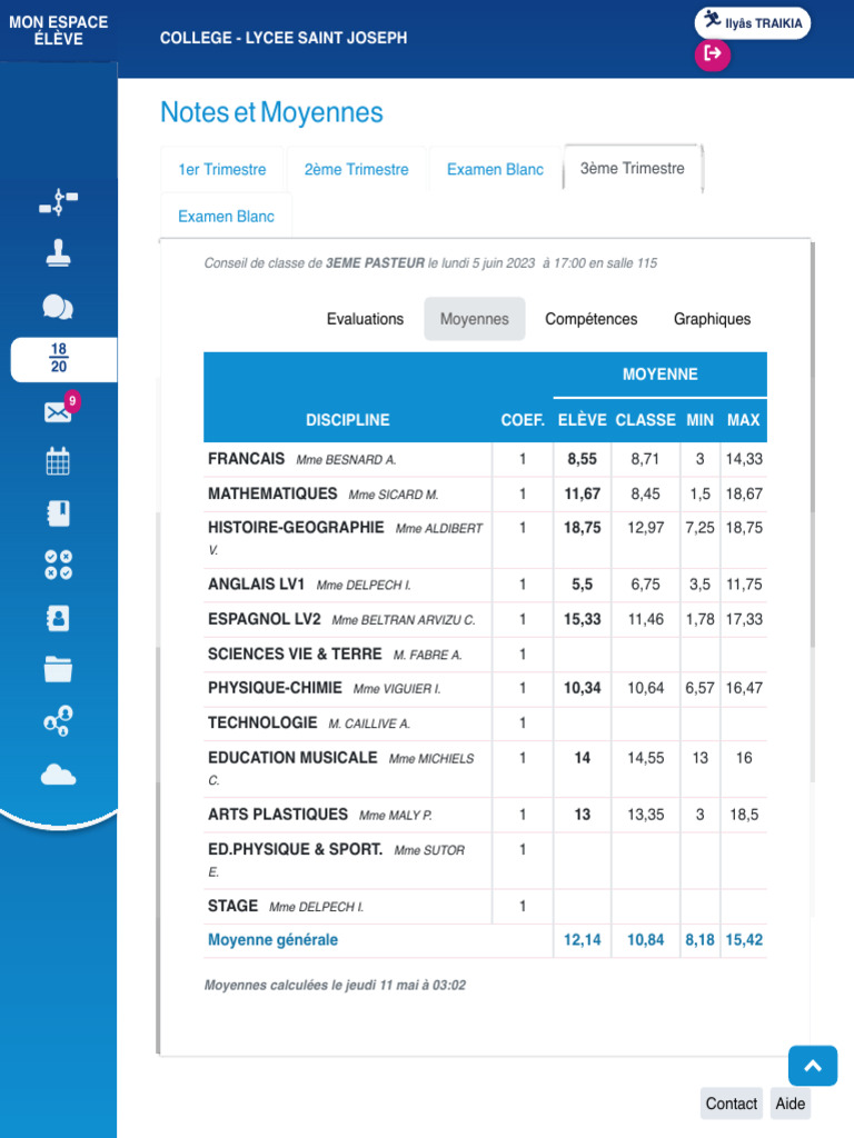 EcoleDirecte 2 | PDF