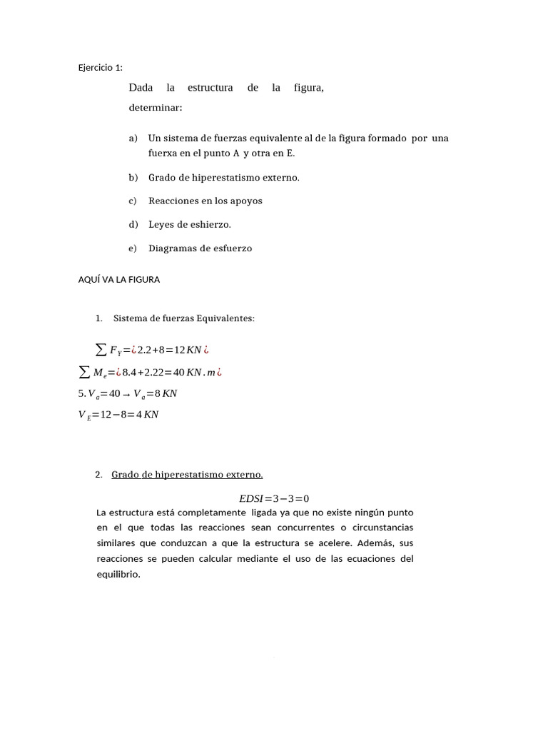 resolucion de de los 5 ejercicios | PDF