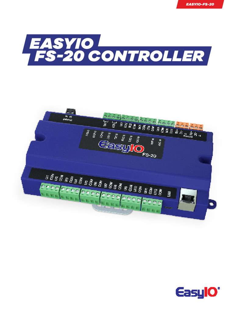 Datasheet_EASYIO-FS-20-201908 | PDF
