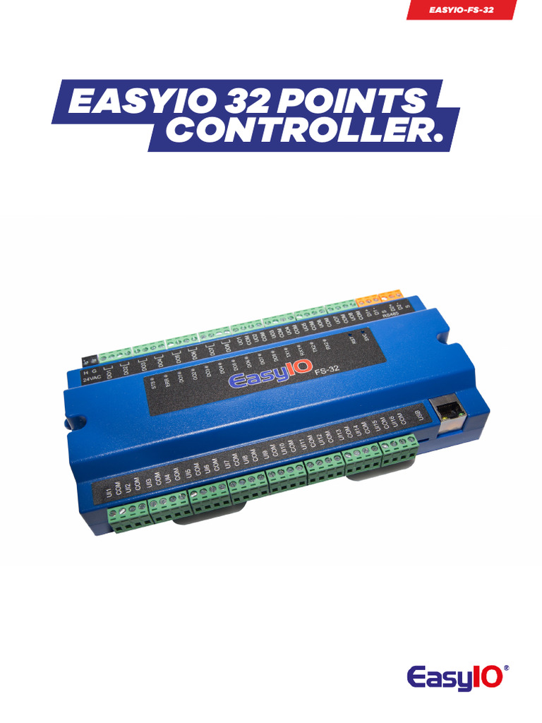 Datasheet EASYIO-FS32 | PDF