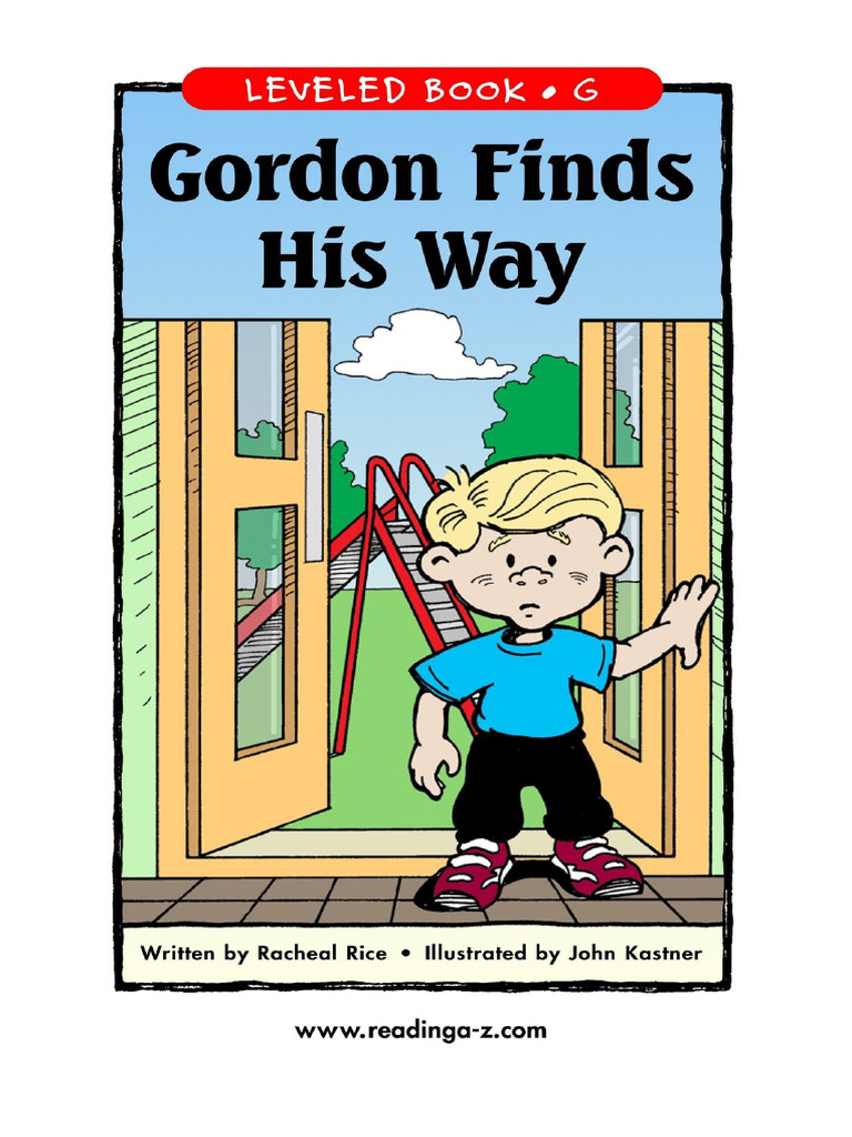 Gordon Finds His Way | PDF