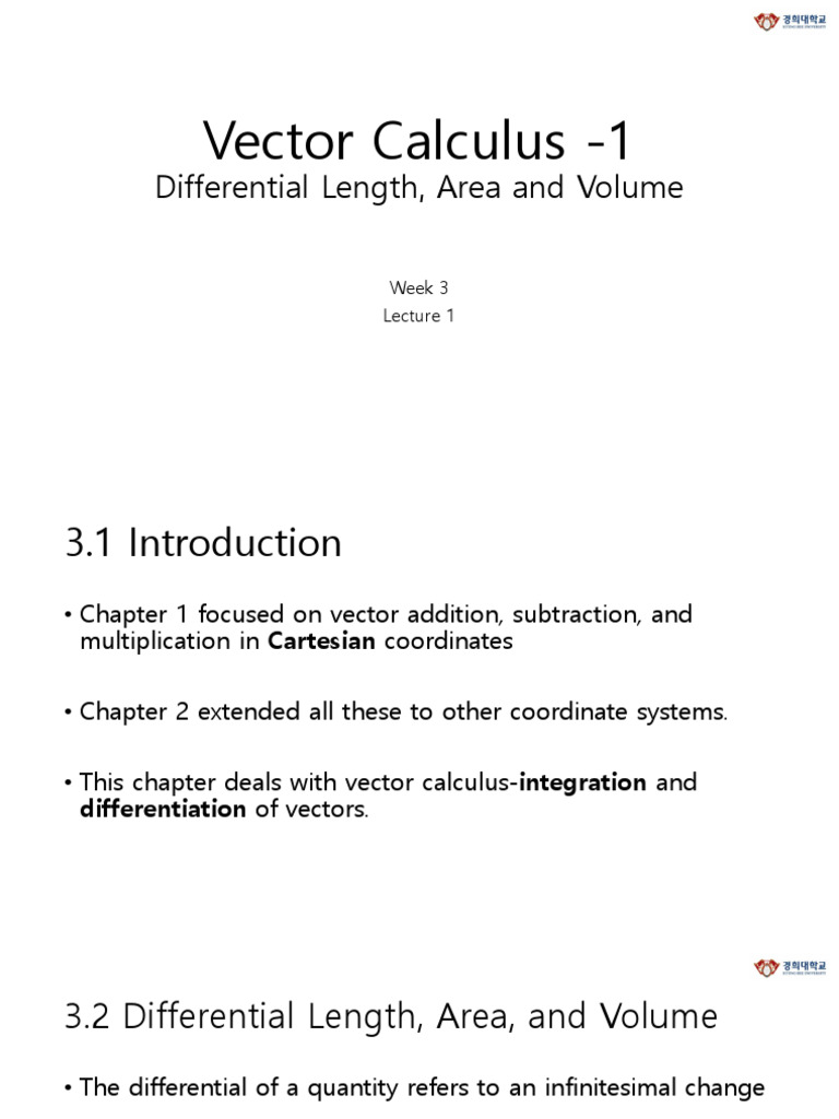 Electromagnetics Chapter3 1 Vector Calculus 1 Pdf Coordinate System Euclidean Vector