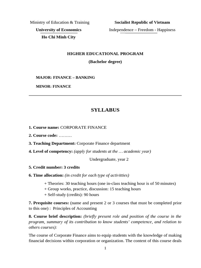 7.Corporate Finance (2) | PDF