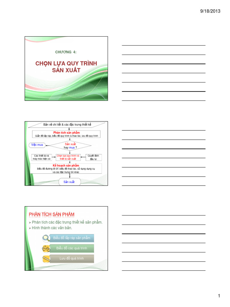 Chuong 4 Lua Chon Quy Trinh | PDF