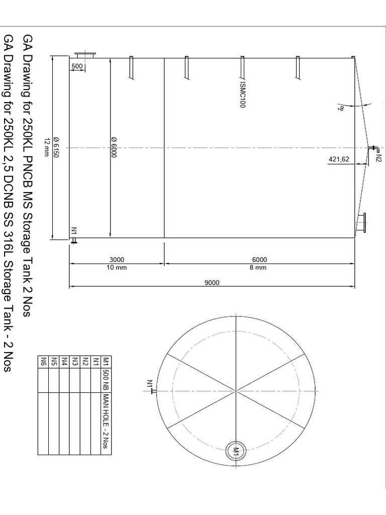 250KL DCA storage tank | PDF