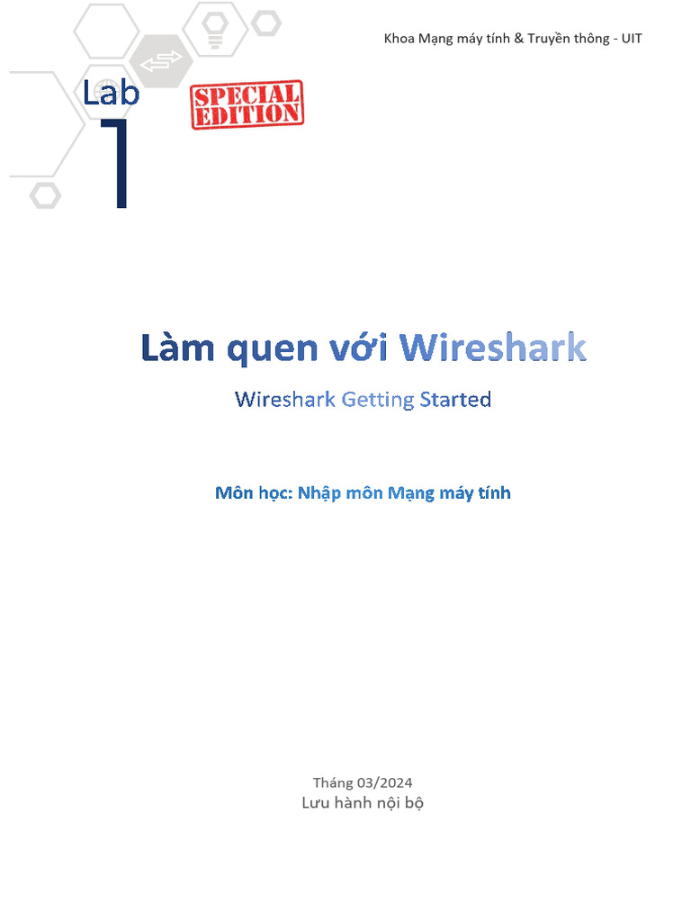 Lab 1 - Wireshark-Getting-Started | PDF