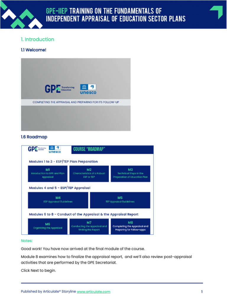 GPE IA NEW Module 8 EN Print | PDF