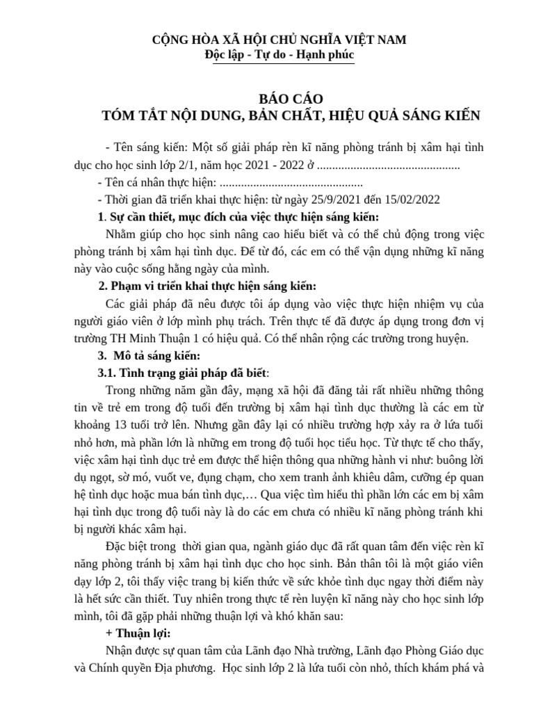 SKKN Tieng Viet 2 | PDF