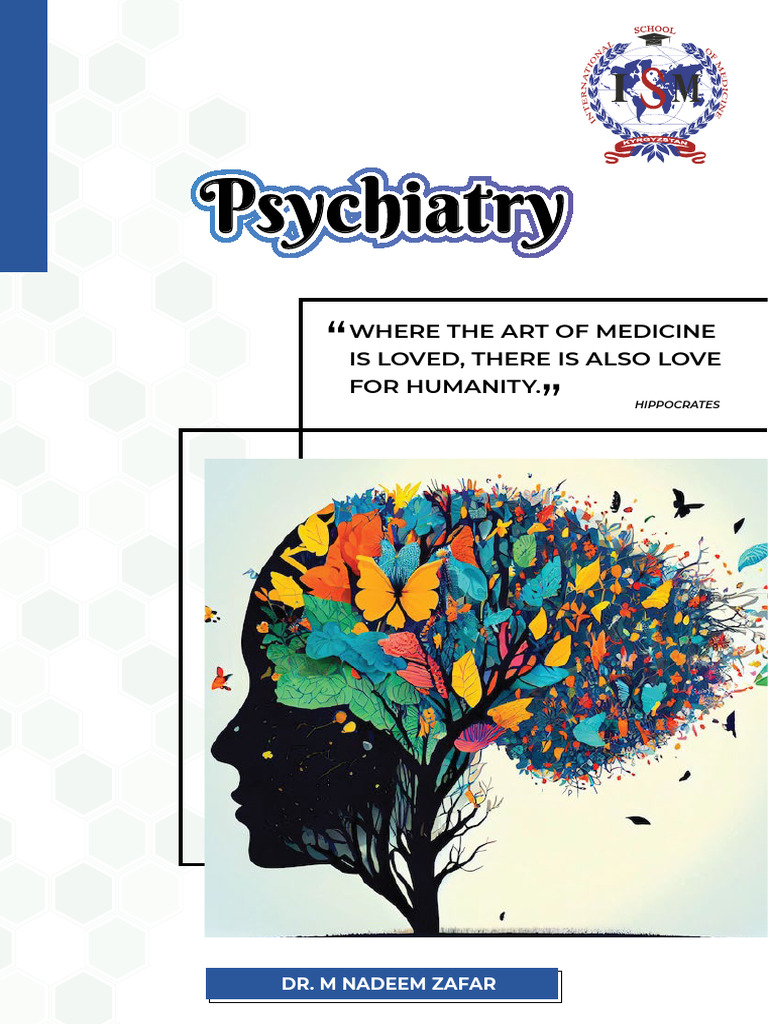Psychiatry Study Material ISM | PDF