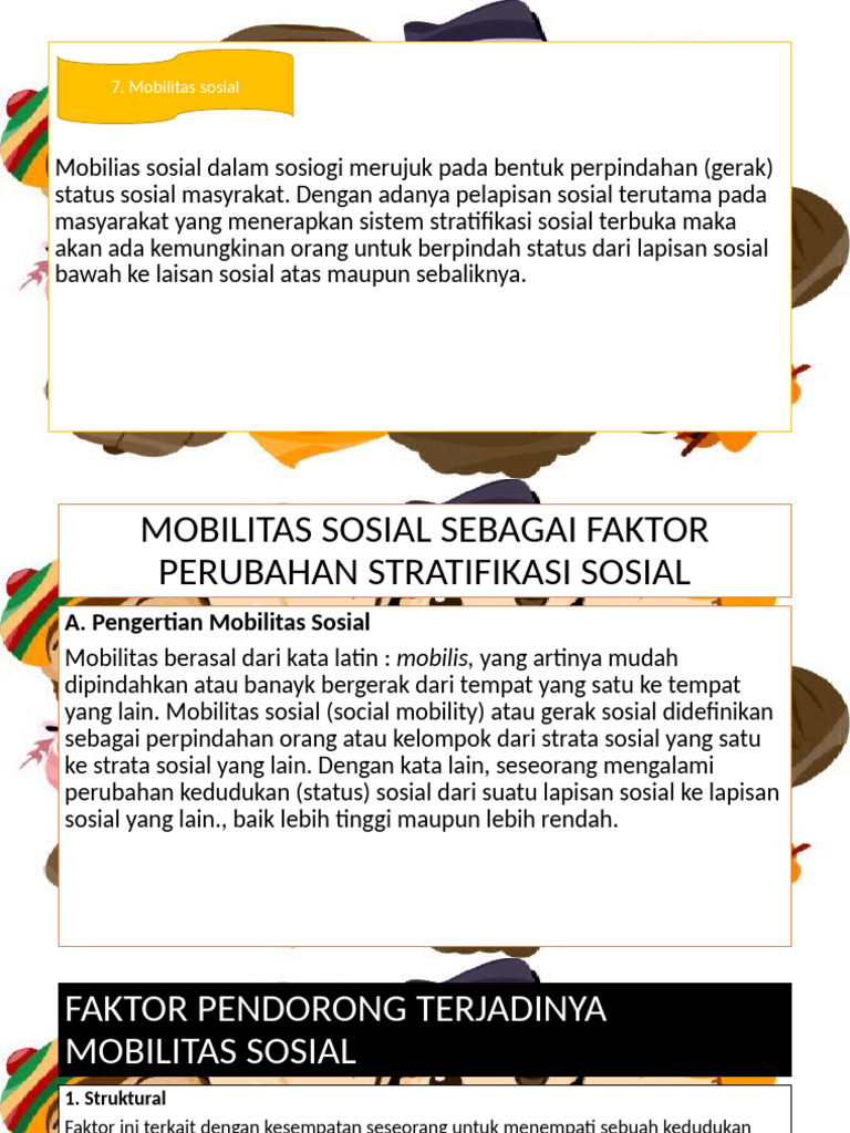 Mobilitas Sosial | PDF