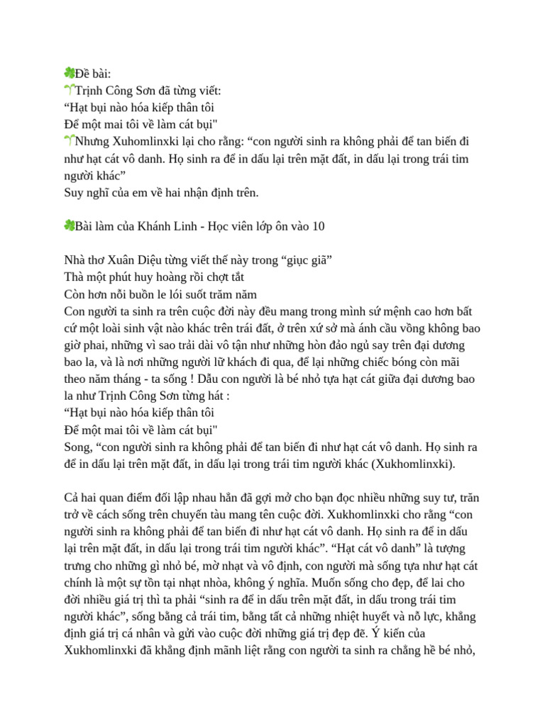 nlxh 2 đề phản biện | PDF