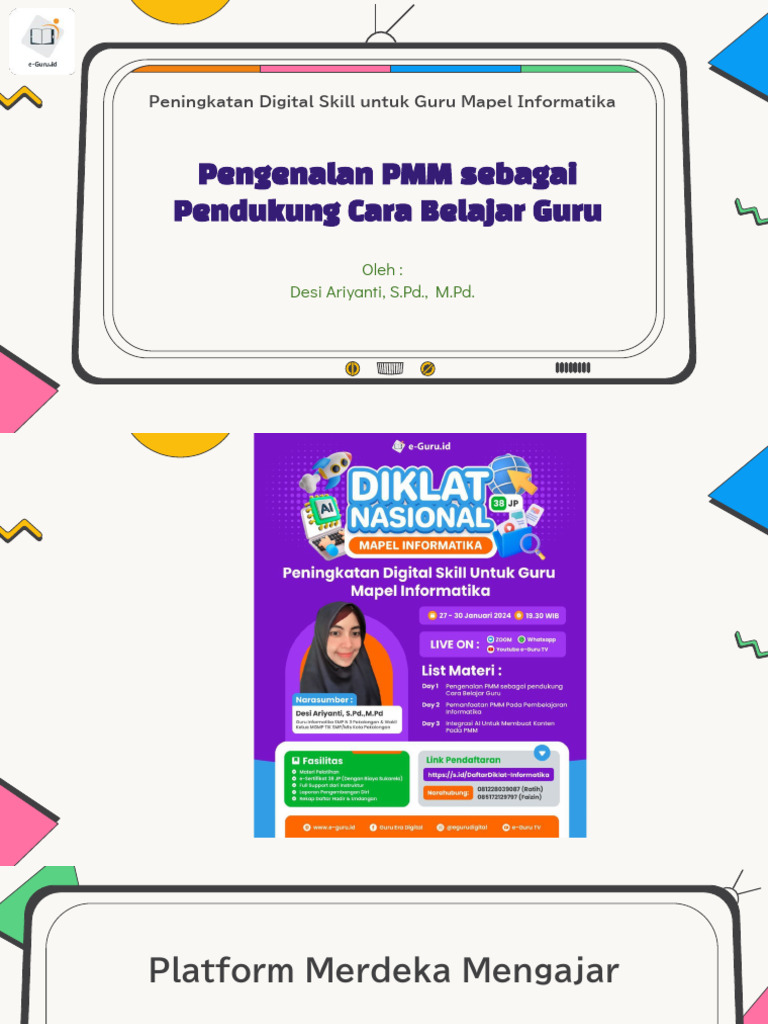 Peningkatan Digital Skill Untuk Guru Mapel Informatika | PDF