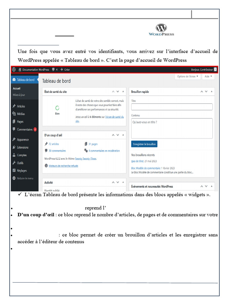 Cour 3 Wordpress | PDF
