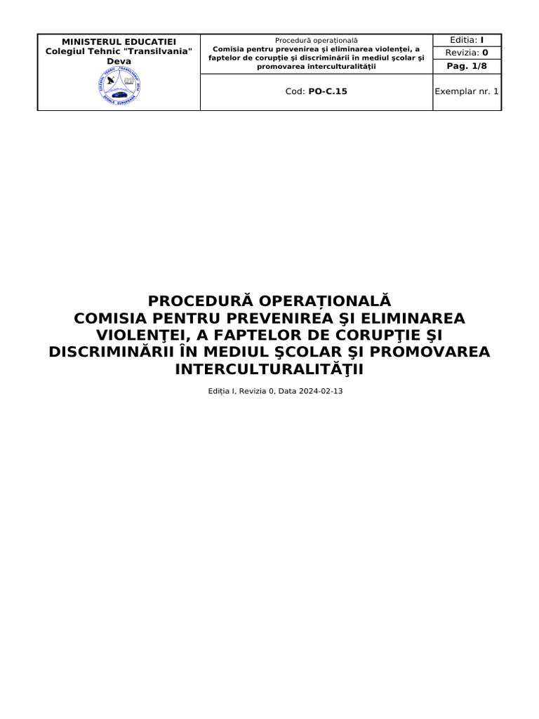 Procedura | PDF