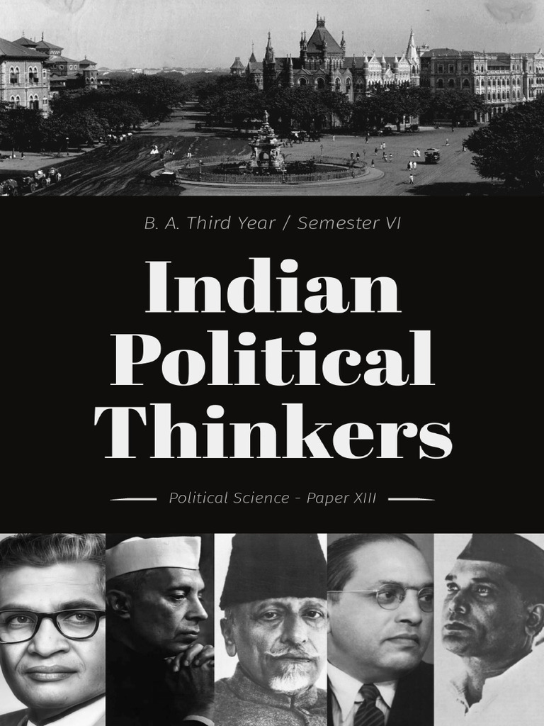 Indian Political Thinkers Overview | PDF | Jawaharlal Nehru | Politics