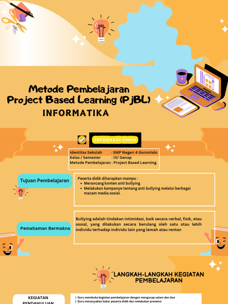 Pemaparan Metode PJBL | PDF