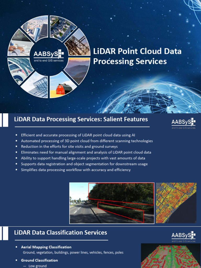 LiDAR Point Cloud Data Processing Services | PDF | Lidar | Computer ...