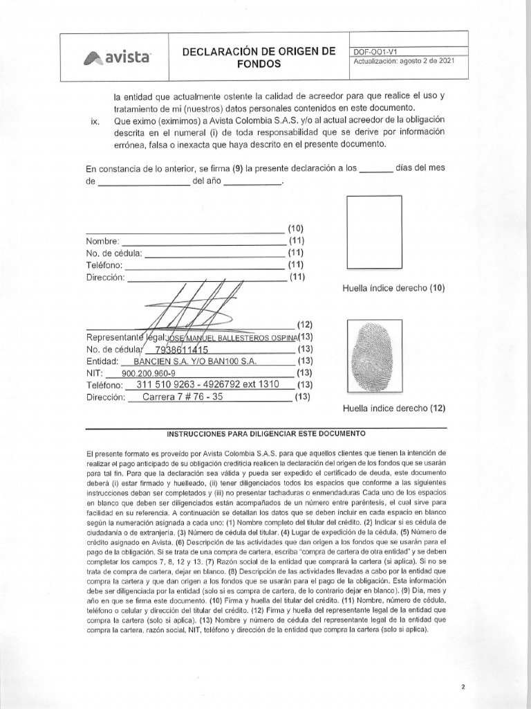 Avista Actualizado | PDF
