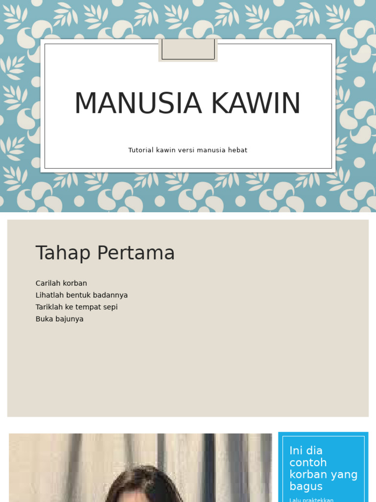 Manusia Kawin | PDF