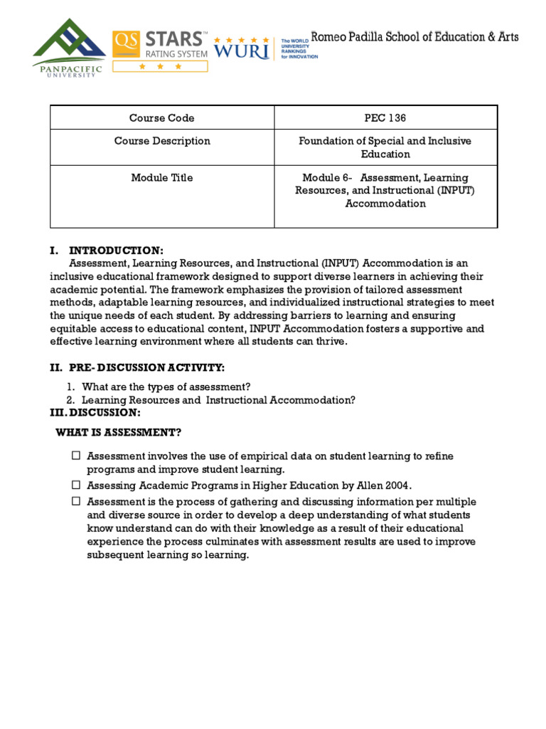 Learning Module | PDF
