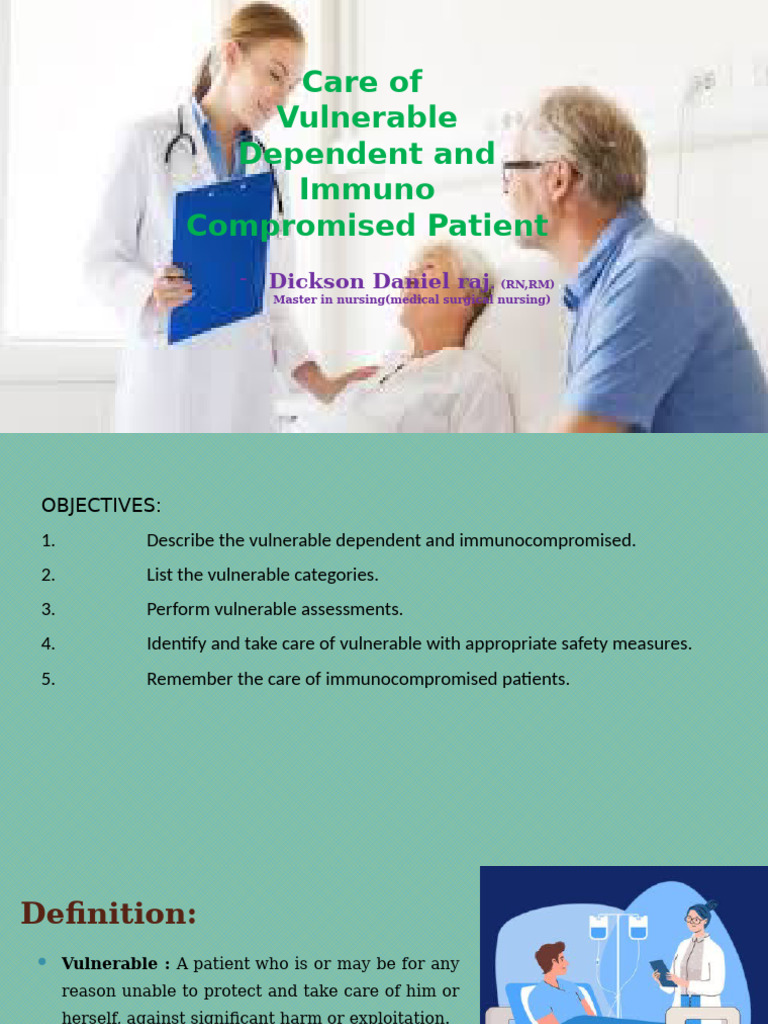 Vulnerable Patient | PDF