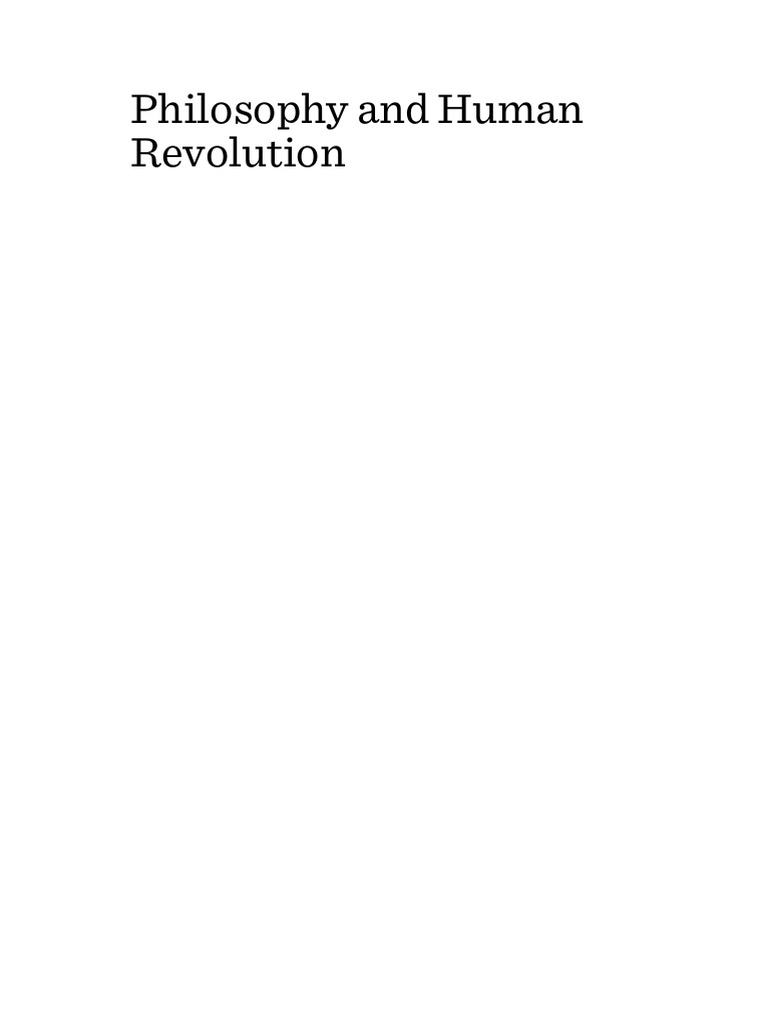 Human Revolution Theory | PDF | Liberal Arts Education | History