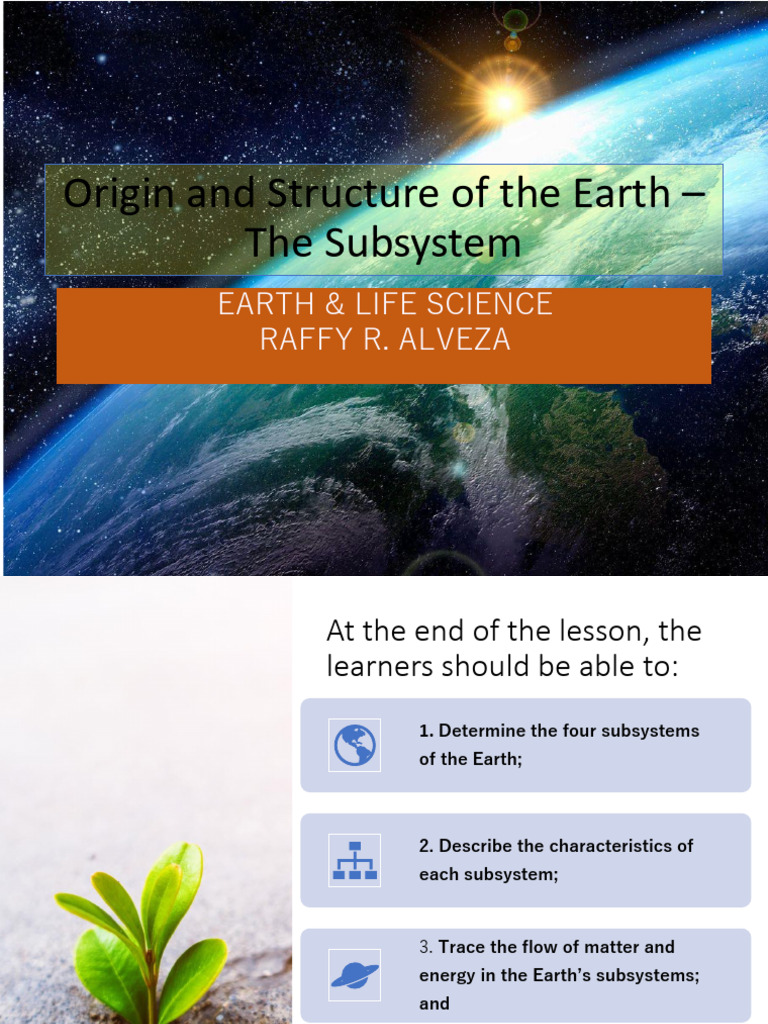 Earth Subsystems | PDF
