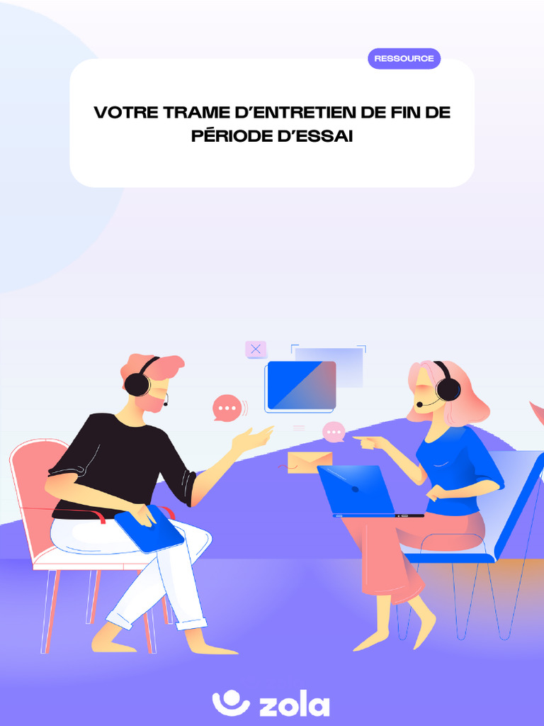 Trame Entretien Fin Periode Essai | PDF