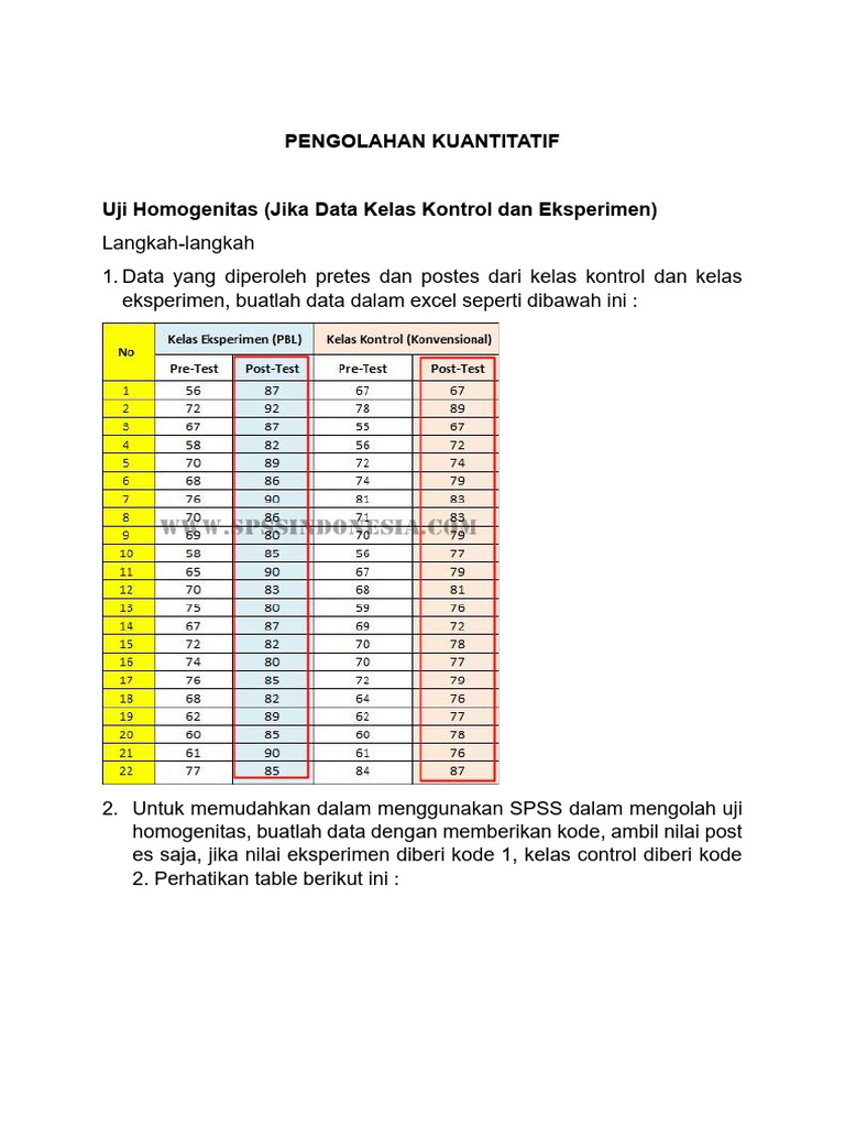 Materi Workshop SPSS - 1 | PDF