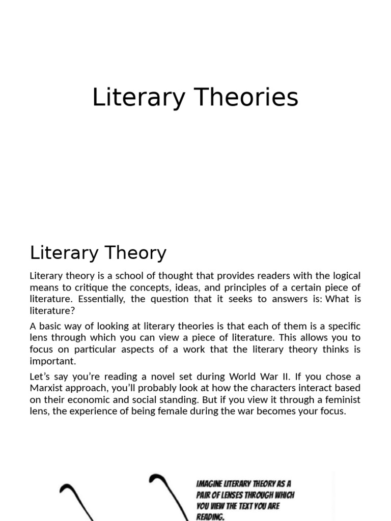 Literary Theories | PDF