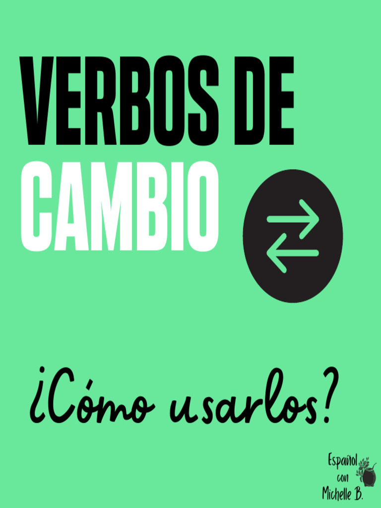 Verbos de Cambio | PDF