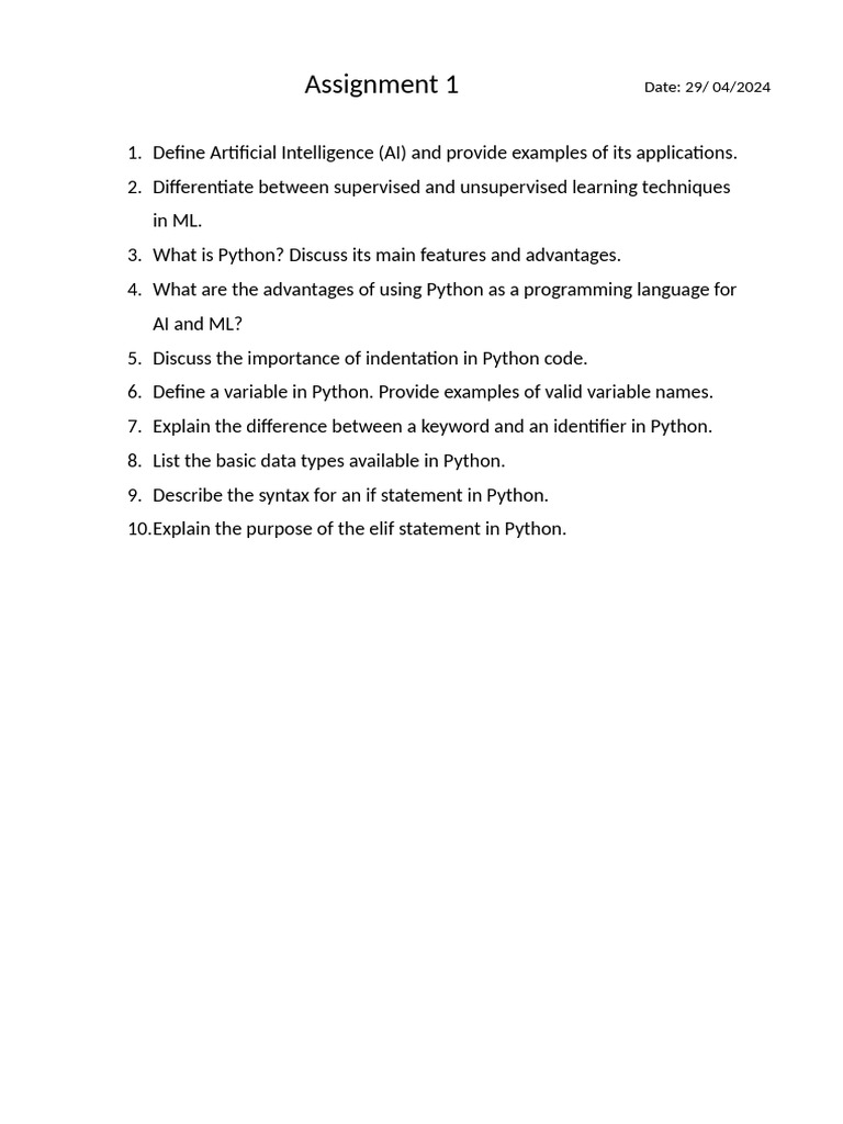 VEC Assignment 1 | PDF