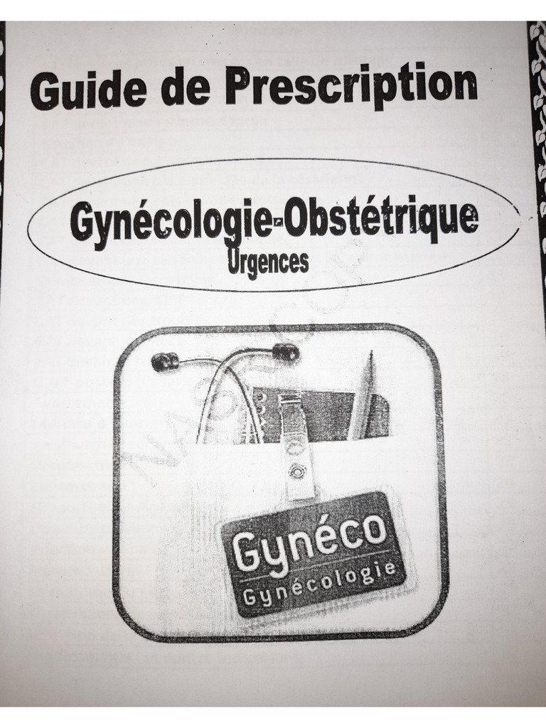 Guide de Prescription Gynéco | PDF