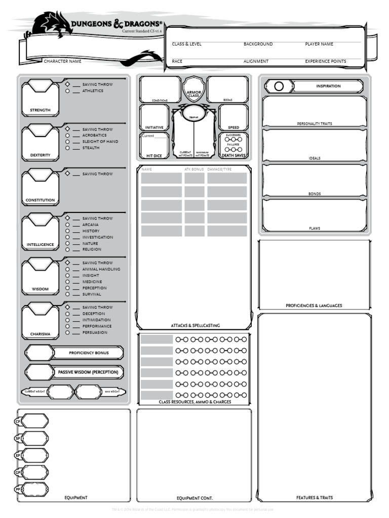 Soraia Character Sheet v2 | PDF