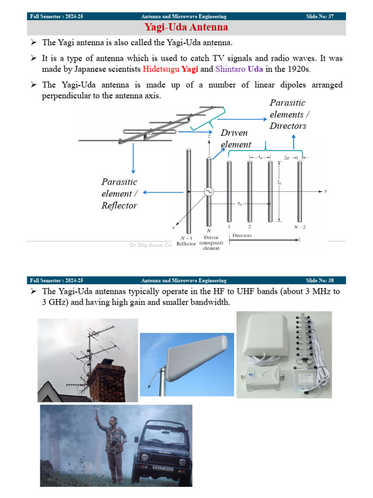 22 Yagi Uda Antenna Design 03-10-2024 | PDF