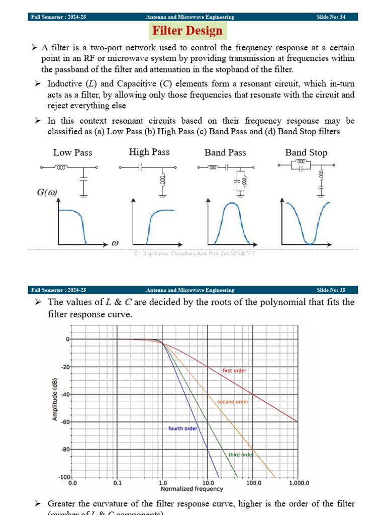 10-Filter Design - Low Pass Filter - Prototype (Butterworth and ...