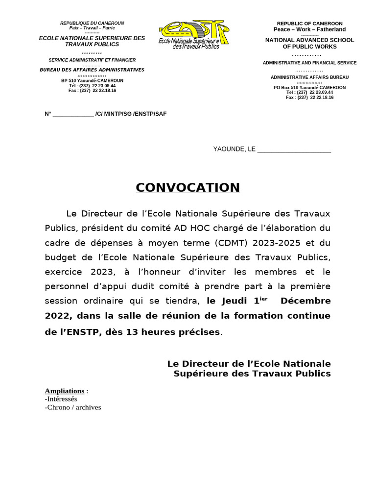 Convocation Budget | PDF