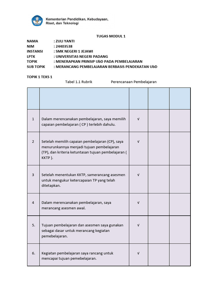 Tugas PPA Umum Topik 1 Teks 1 | PDF
