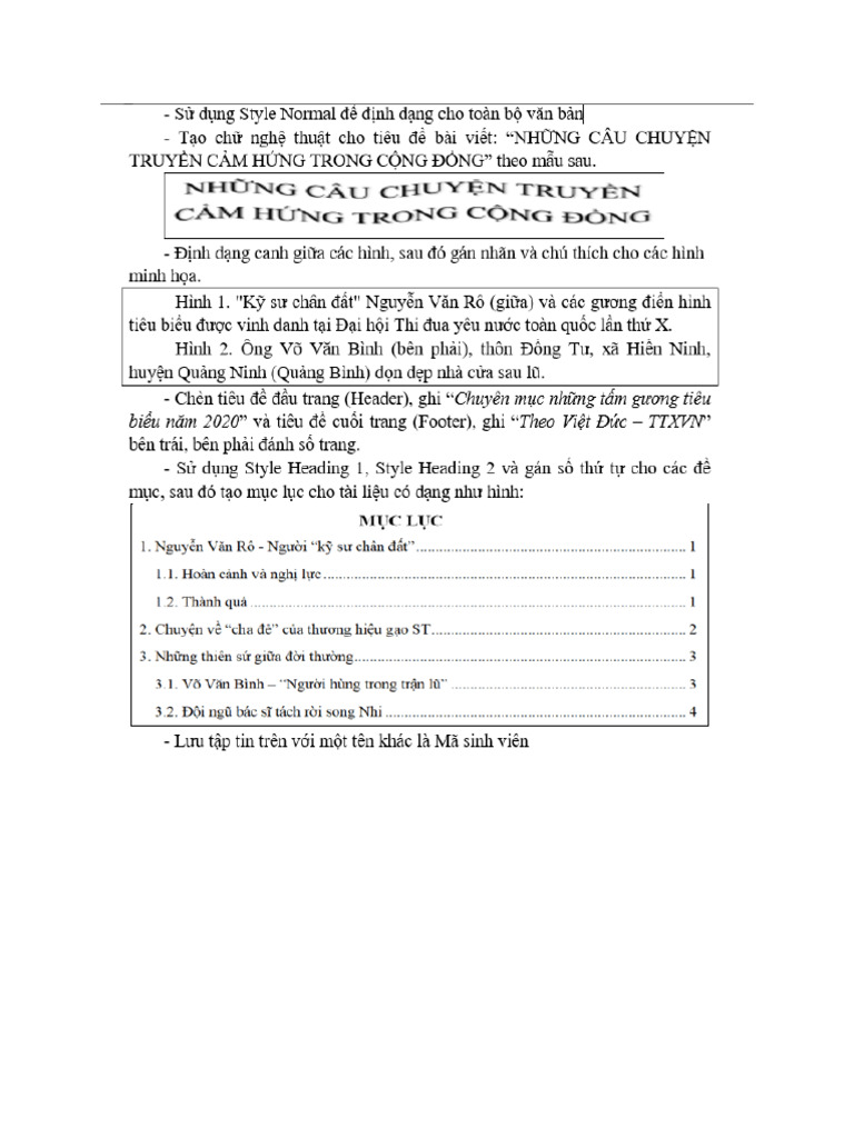 BT TH C Hành Style B Sung | PDF