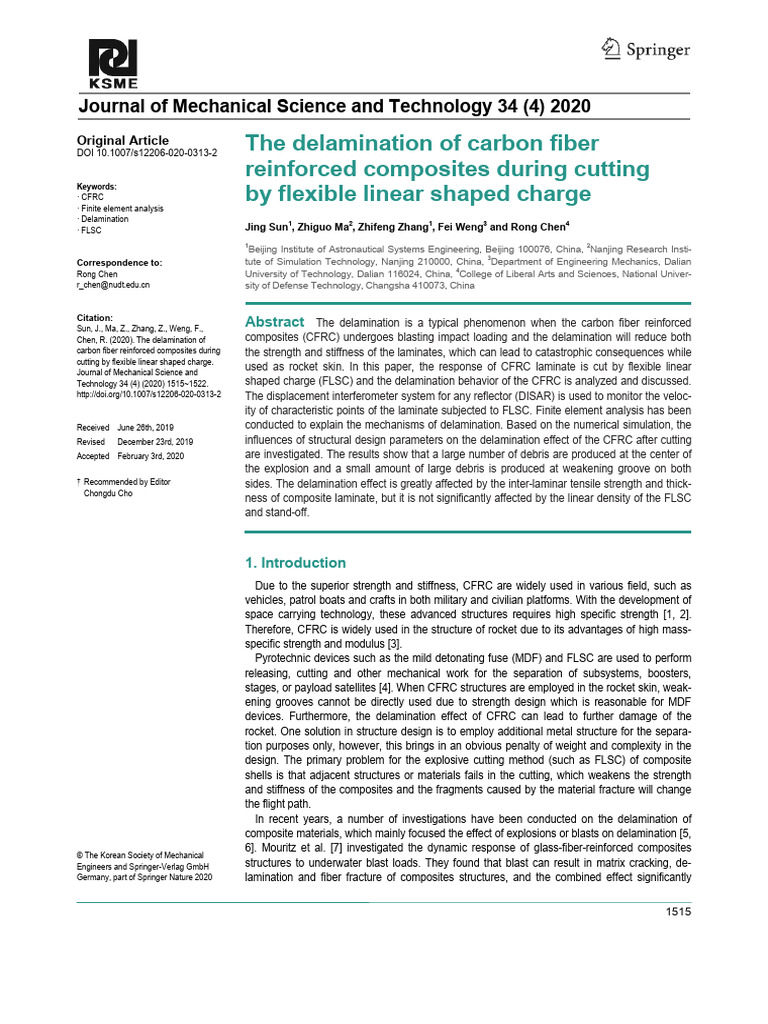Flexible Liner Shaped Charge (FLSC) | PDF