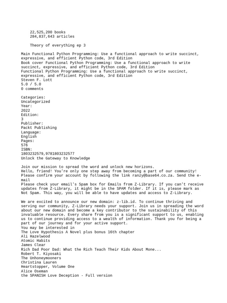 The Theory of Everything Ep 3 | PDF